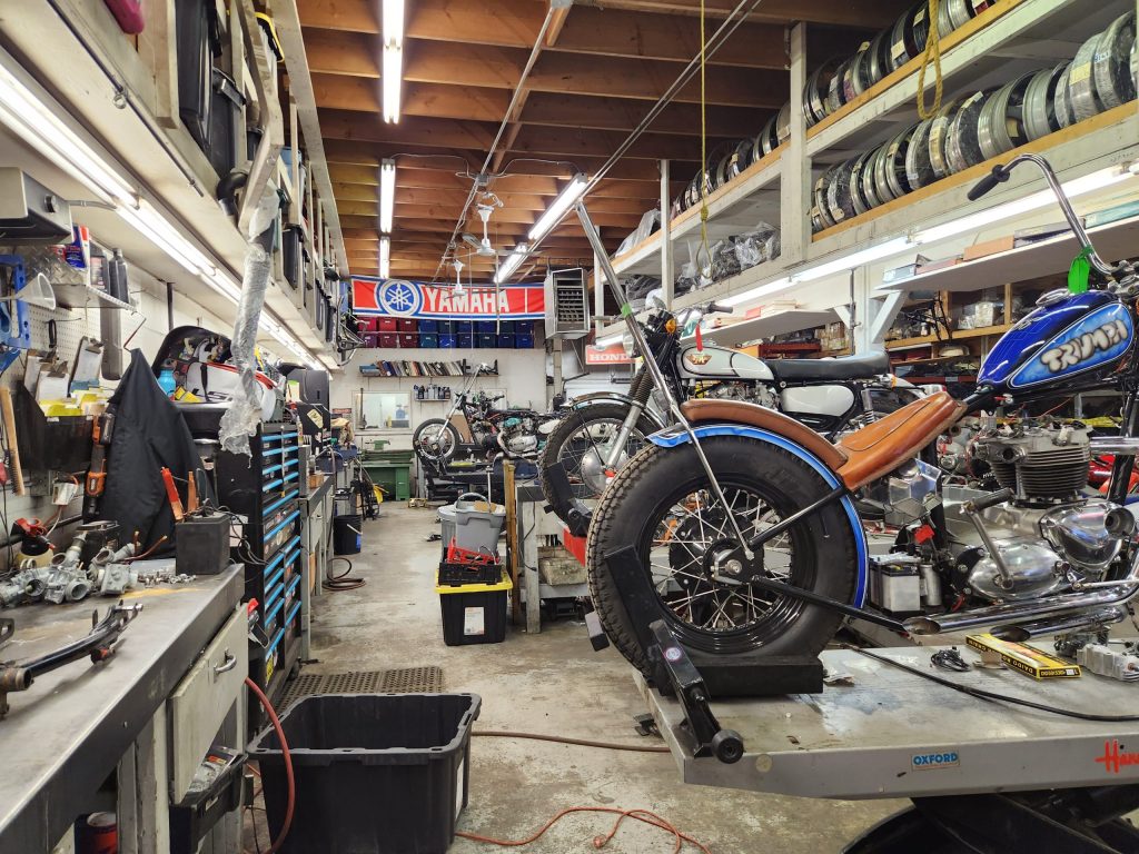 Calgary Motorcycle Parts & Services | Old Motorcycle Shop - Old ...